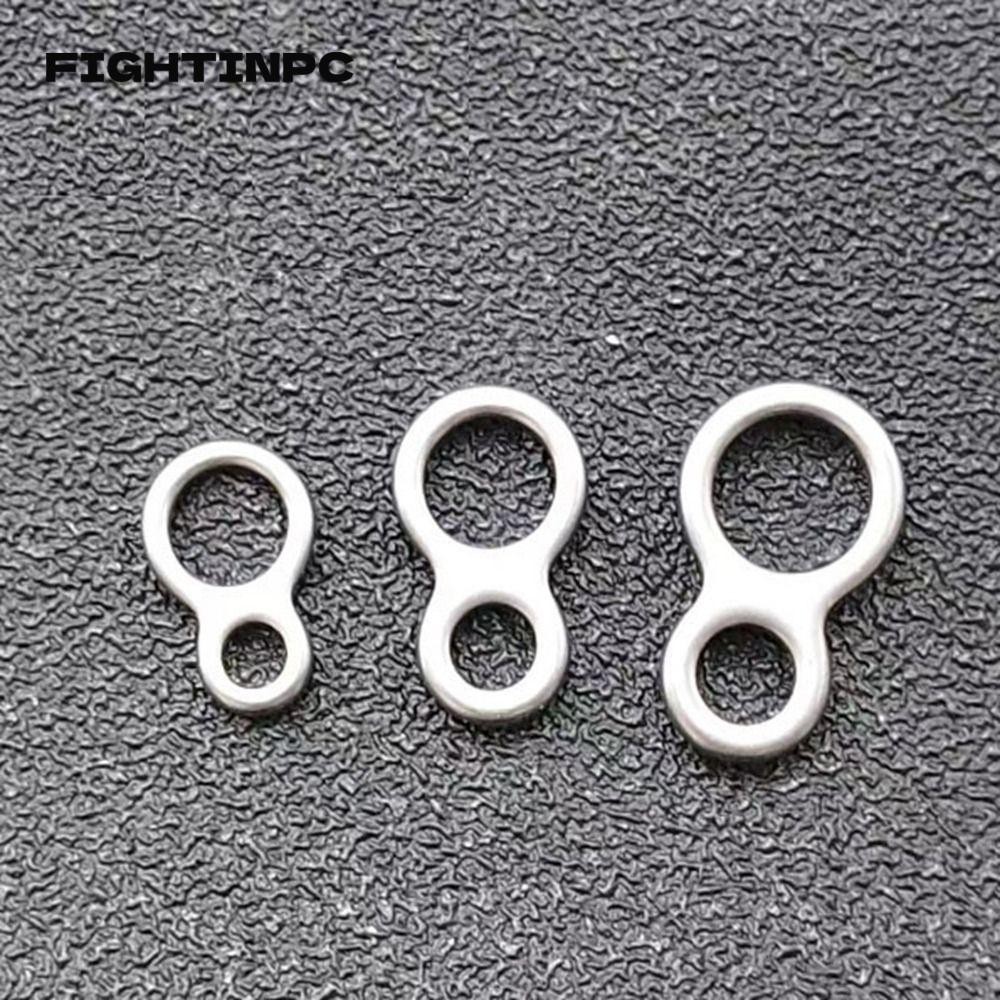 Fightinpc Titanium Alloy KeyRings, Super Lightweight Titanium Alloy Key ...