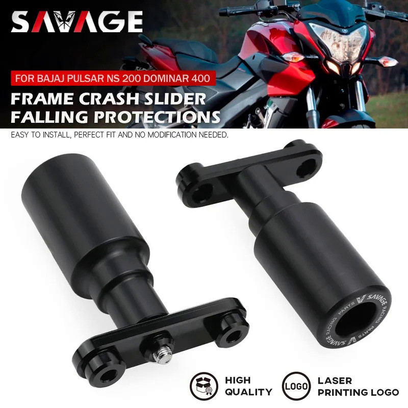 VA For Bajaj Pulsar NS 200 160 Dominar 250 400 Frame Slider Crash ...