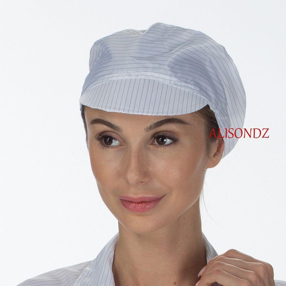 Alisondz Caps Clean Room Safety Helmet หมวกเวิร์คช็อปป้องกันไฟฟ้าสถิตย์ ...