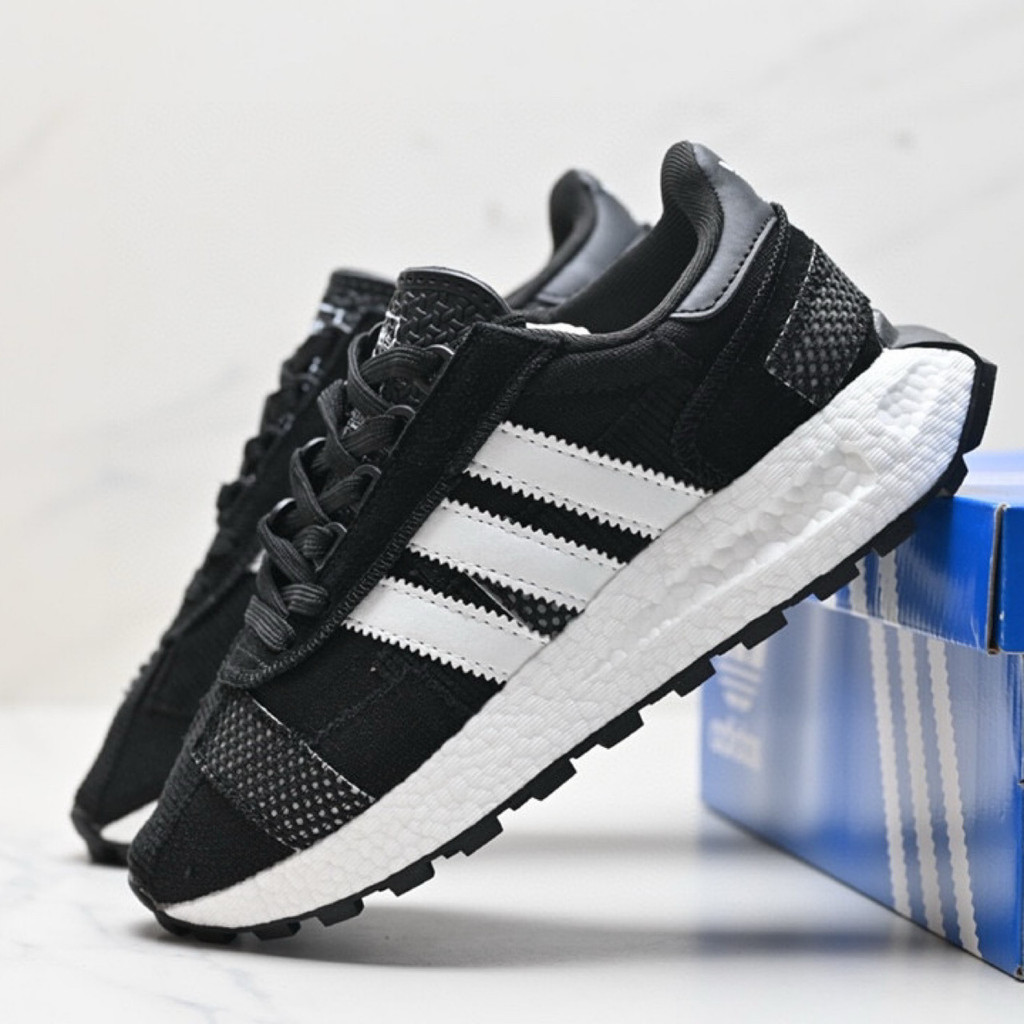 รองเท้าวิ่ง Retropy E5- Adidas ใหม่ สไตล์สปอร์ต ลำลอง เทคโนโลยี Popcorn ...