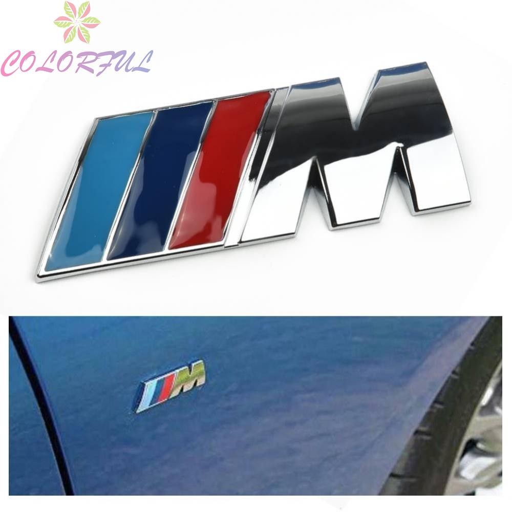 รถสติกเกอร์เปลี่ยนอุปกรณ์เสริม Boot Badge รถ Chrome M Sport โลหะ ...