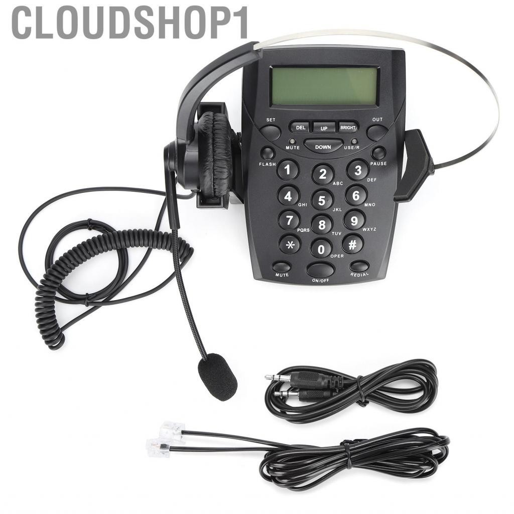 Cloudshop1 HT800 Call Center Wired Telephone with Omnidirectional ...