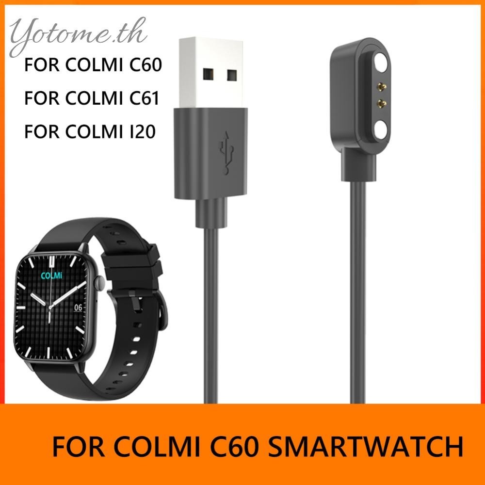 สายชาร์จแม่เหล็ก 0.6 เมตร USB 2 Pin สําหรับ COLMI C60 C61 I20 | Shopee Thailand