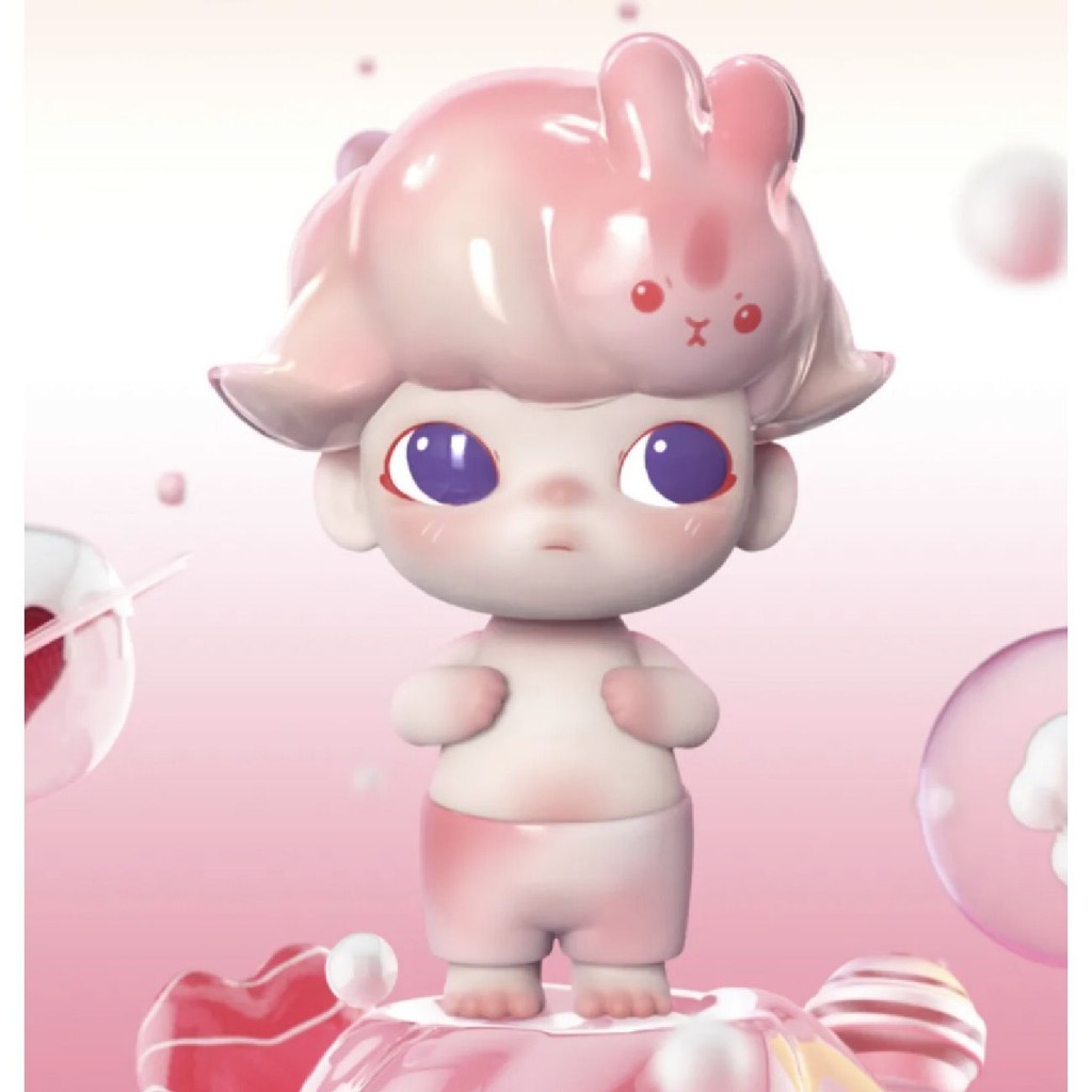 ของแท้ บอดี้ป๊อป Mart DIMOO Big Baby Cherry Blossom Jelly Rabbit Coffee ...