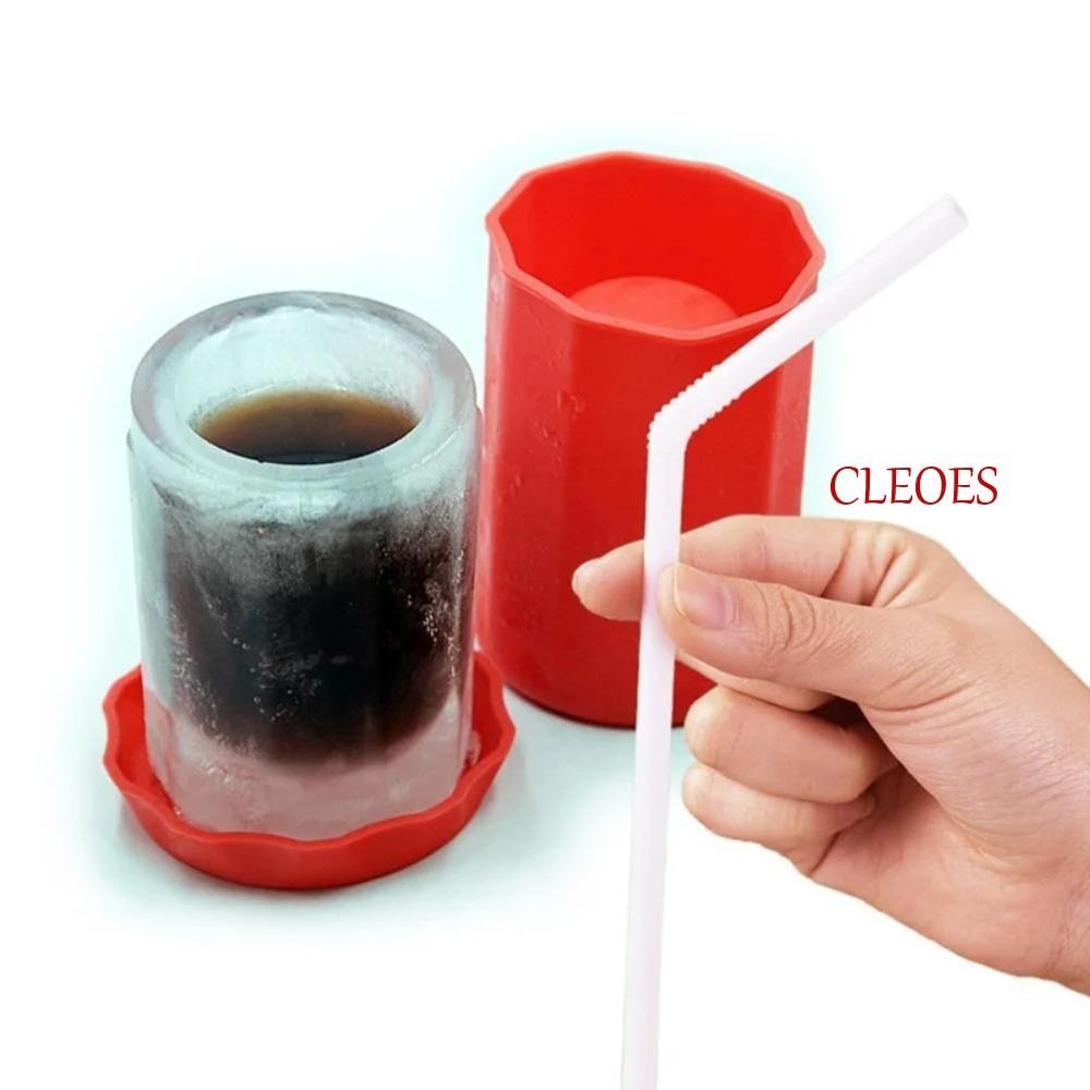 Cleoes แม่พิมพ์ซิลิโคน รูปถ้วย พร้อมฝาปิด ปลอดภัย สําหรับทําน้ําแข็ง ช็อคโกแลต | Shopee Thailand