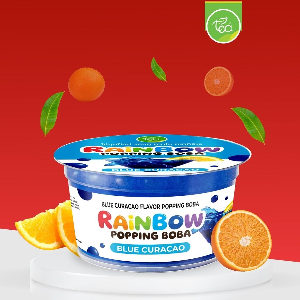 มุกป๊อป บลูคูราโซ่ บลูฮาวาย ไข่มุกป๊อป เรนโบว์ป๊อปปิ้ง Rainbow Popping ...