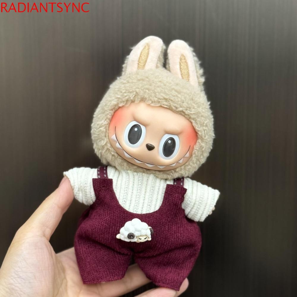 Radiantsync Labubu ตุ๊กตาเสื้อผ้าชุด, กระโปรงเปลี่ยน Labubu Time ตุ๊กตาเสื้อผ้า, Creative ...