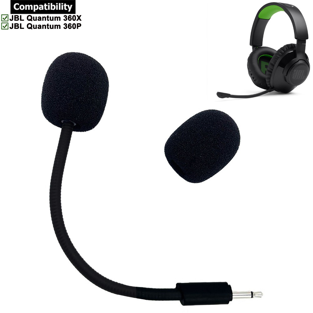 เปลี่ยน2.5มิลลิเมตรไมโครโฟนไมโครโฟนบูมสําหรับ JBL Quantum 360X 360P X/P ...