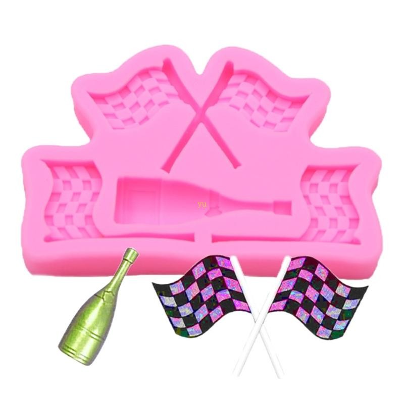 Yu แก้วไวน์ Fondant แม่พิมพ์ Trophy ขวดไวน์เบเกอรี่เครื่องมือแม่พิมพ์ ...