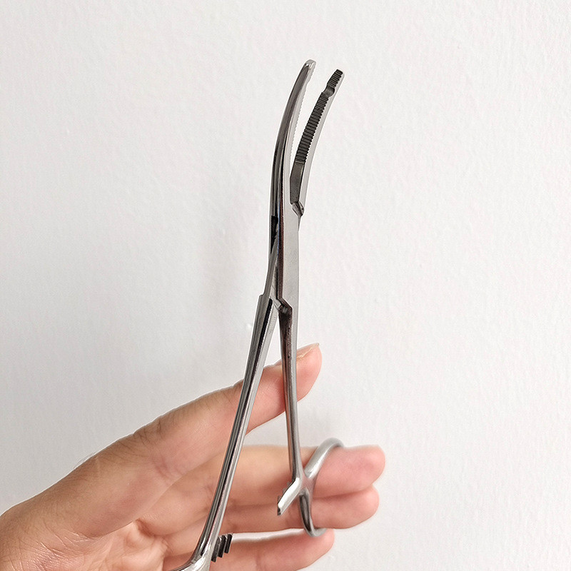 Stainless Subcutaneous Forceps Piercing Tool Single Hole Forceps Human ...