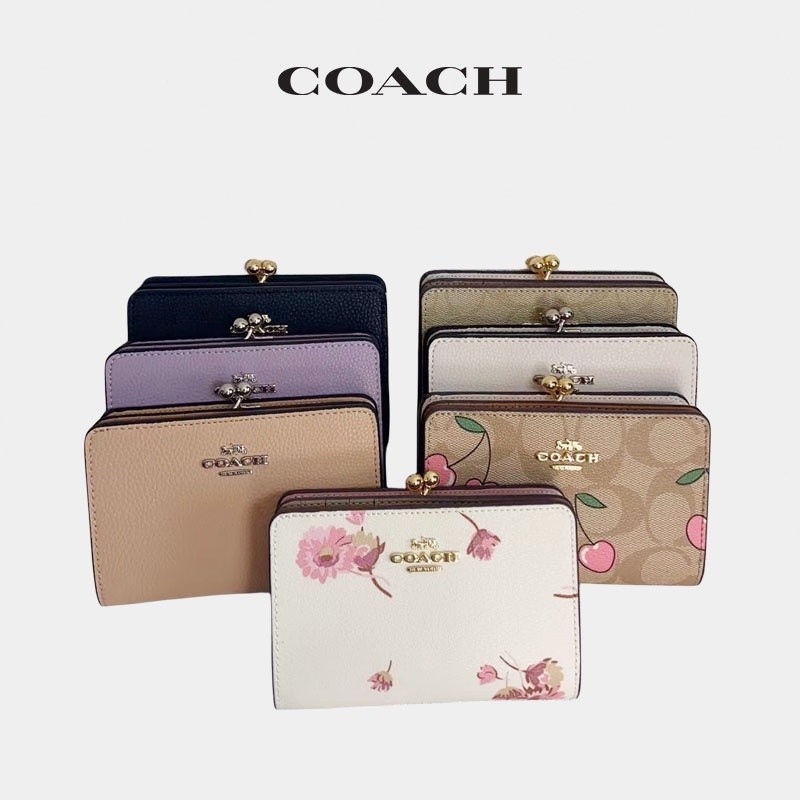 Leather Folding Wallet Outlet C8337 CF397 C8737 C8724 ผู้หญิง กระเป๋า ...