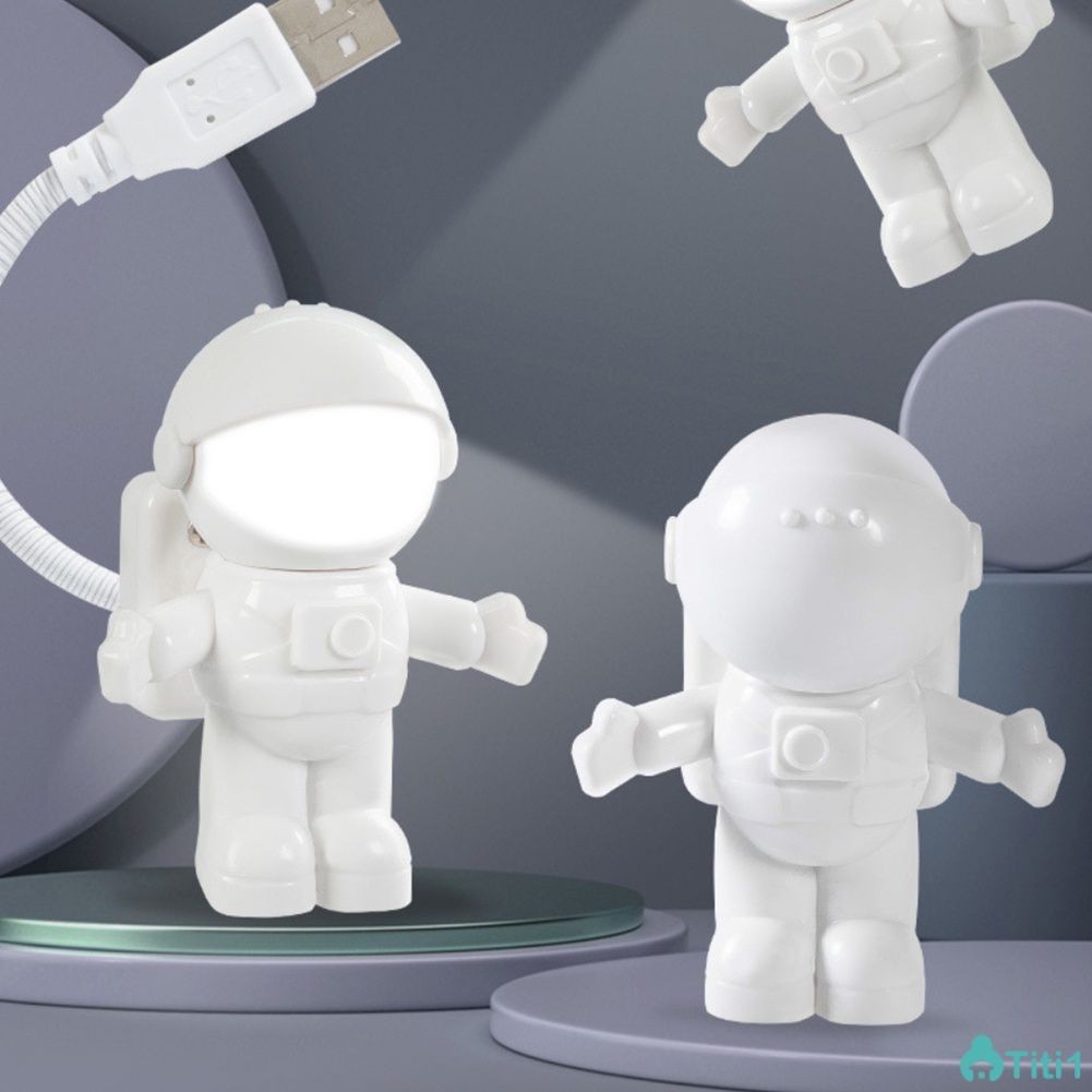 Mini Spaceman Led Night Light Usb หลอดแปลกนักบินอวกาศอ่านโคมไฟนักบิน ...