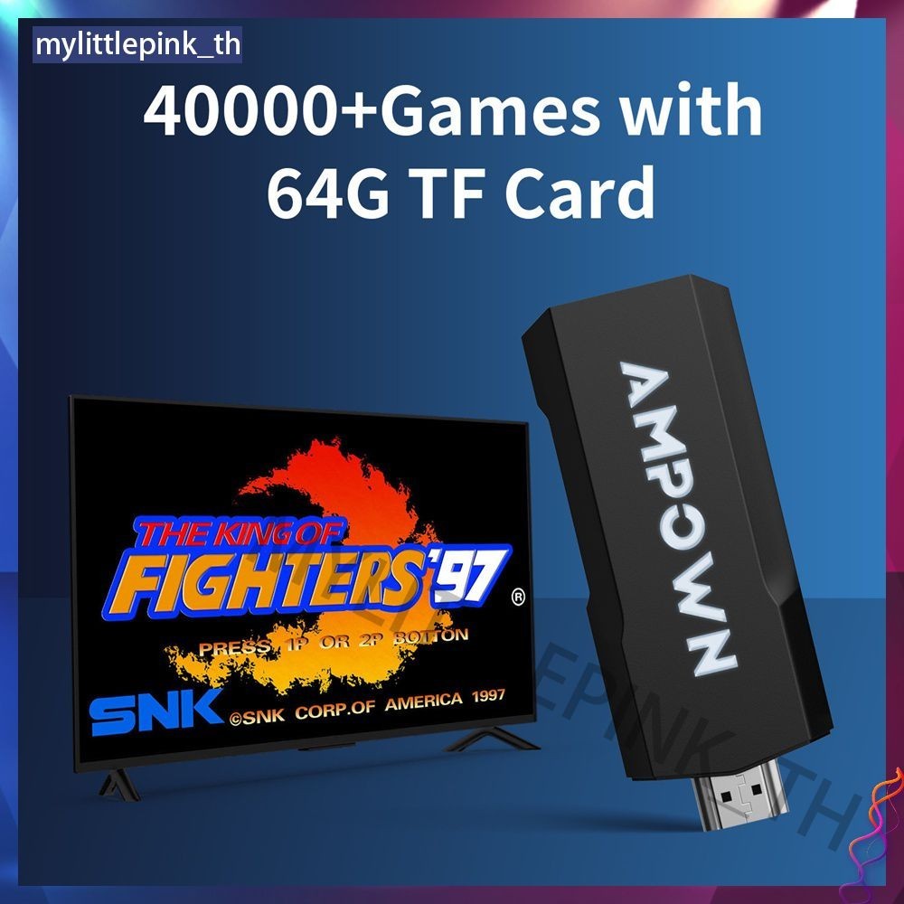 กล่องเกมคอนโซลพลาสติก PSP HDMI ไร้สาย สไตล์คลาสสิก เรโทร พร้อม Pandora ...