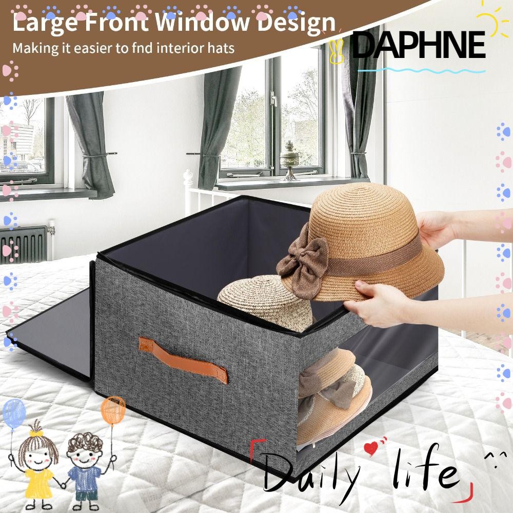 Daphne กล่องเก็บหมวก, Closet Organization Window กระเป๋าเก็บหมวกแบบพับ ...