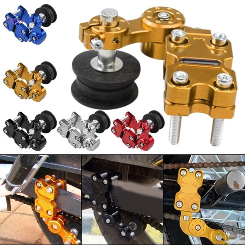 Kiss Universal Motorcycles Chain Tensioner Adjuster Roller Bike Chain ...