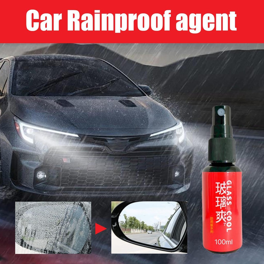 กระจกรถ Anti Rain ที่มีประสิทธิภาพกันฝนตัวแทนแก้ว Anti-Rain สเปรย์กระจก ...