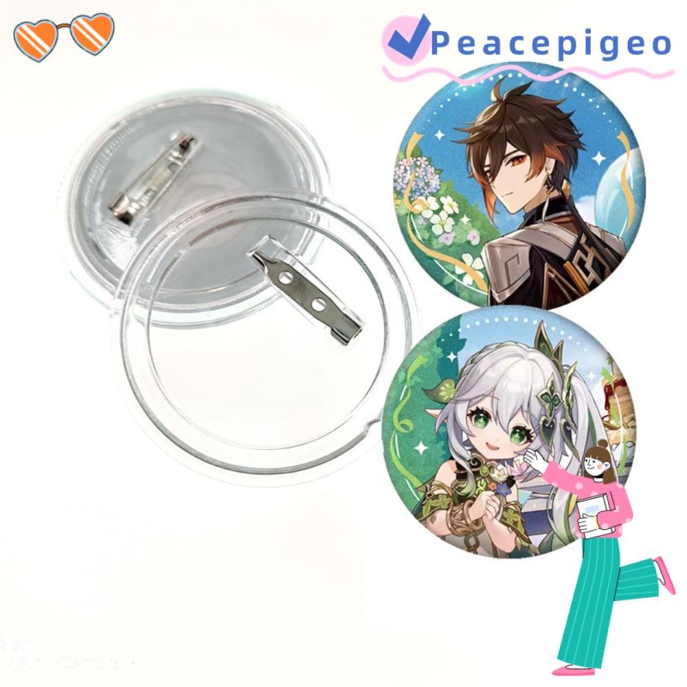 Peacepigeo 20 ชิ้น DIY ปุ่มป้าย, DIY ภาพวาดความโปร่งใสสูงป้ายอะคริลิค, Handmade Friends ของขวัญ ...