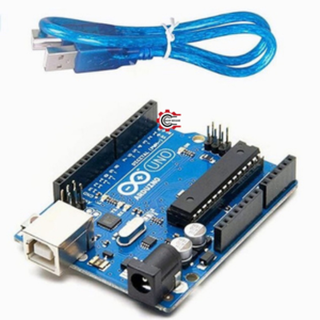UNO R3 พร้อมสาย USB บอร์ดทดลอง Arduino รุ่น Uno R3 ชิฟ USB CH340 ...