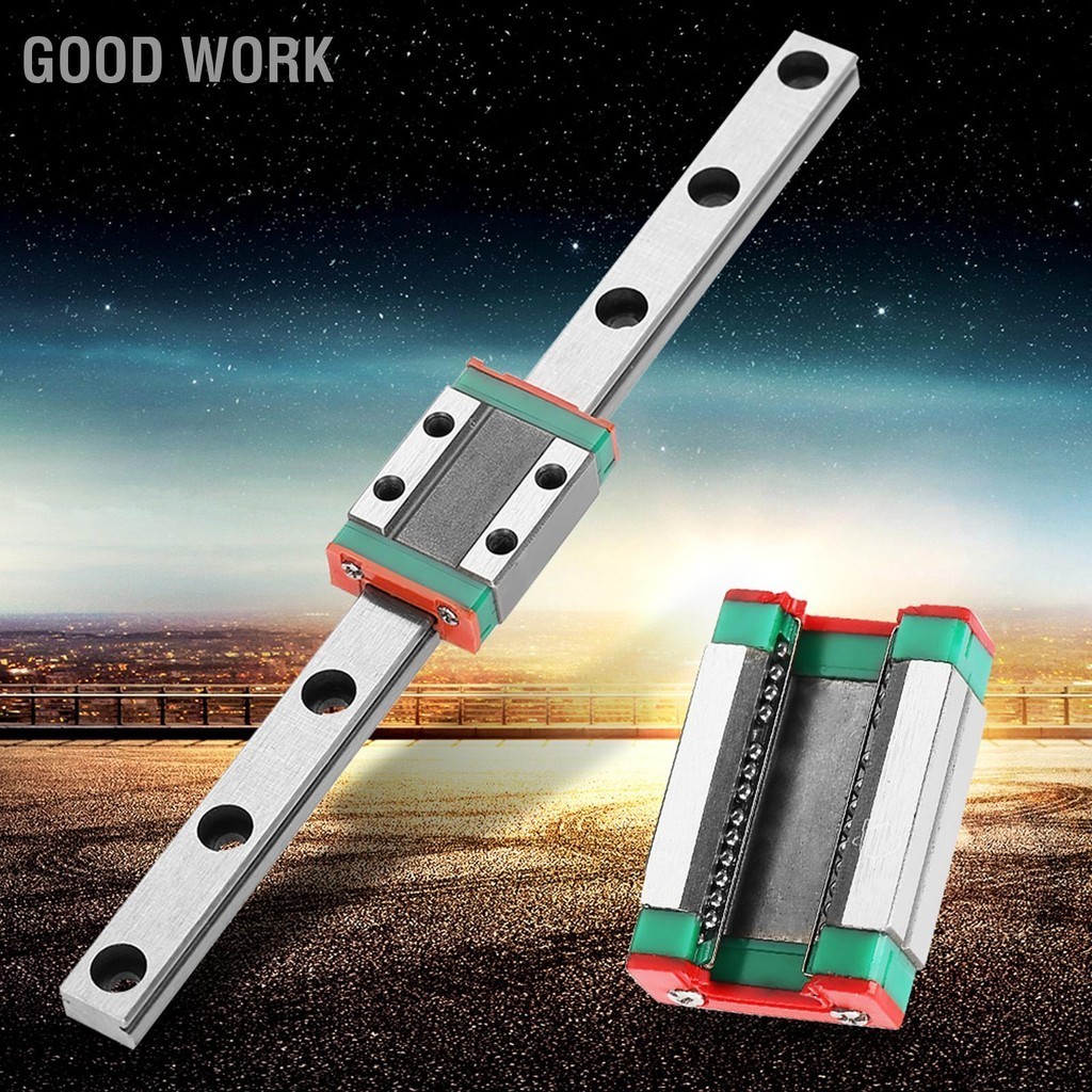 Good Work 1 PC LML9B Miniature Linear Rail ราง 9 มม.ความกว้างสไลด์ ...