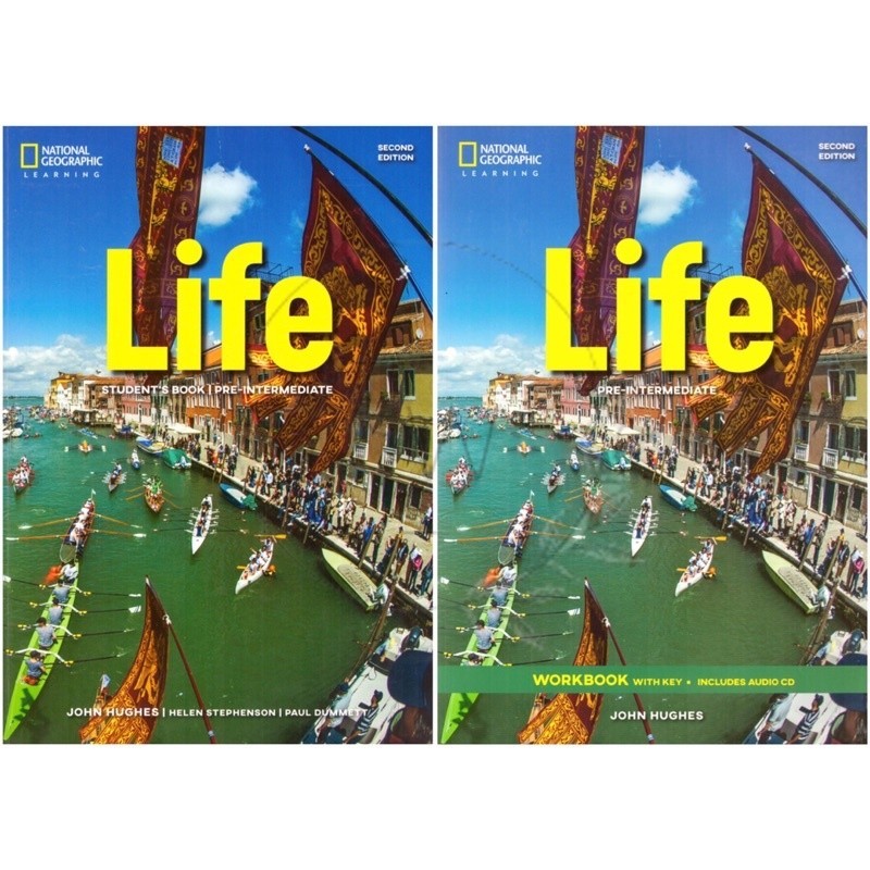 หนังสือทางกายภาพ National Geographic Learning Life Second Edition ...