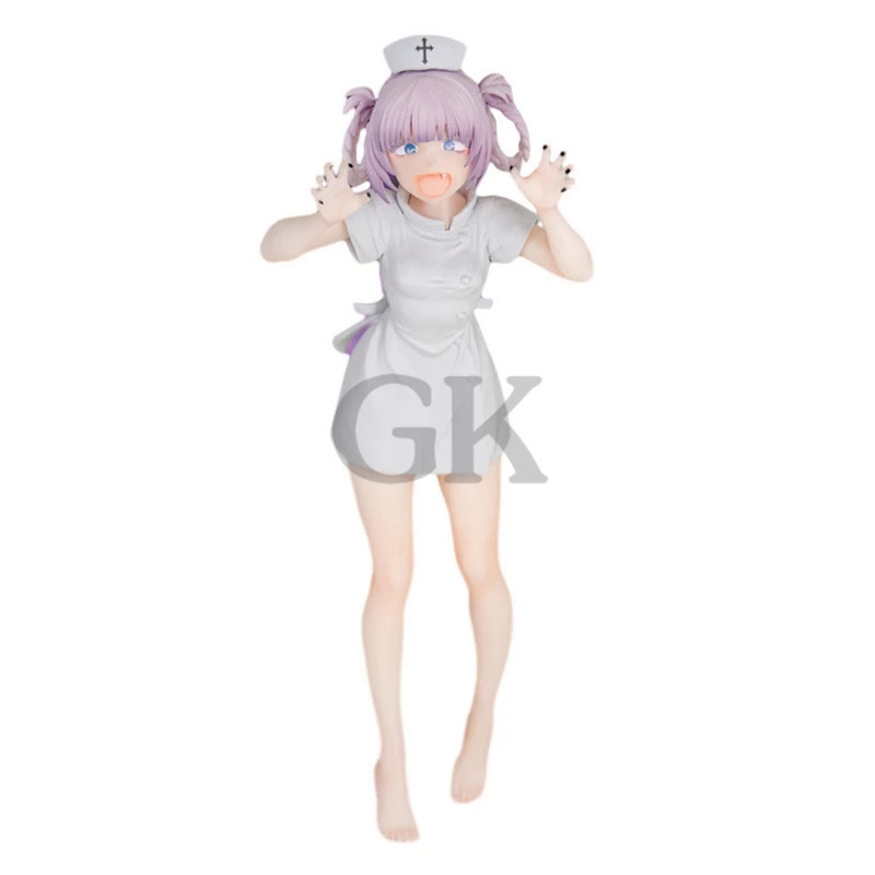 GK 18CM Anime Figure Yofukashi no Uta Nanakusa Nazuna White Nurse ...
