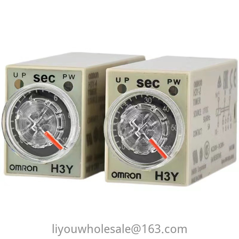 ใหม่ Omron Time Relay H3Y-2 รีเลย์เปิดเครื่อง DC24V 12V AC220V (พร้อมฐาน) | Shopee Thailand