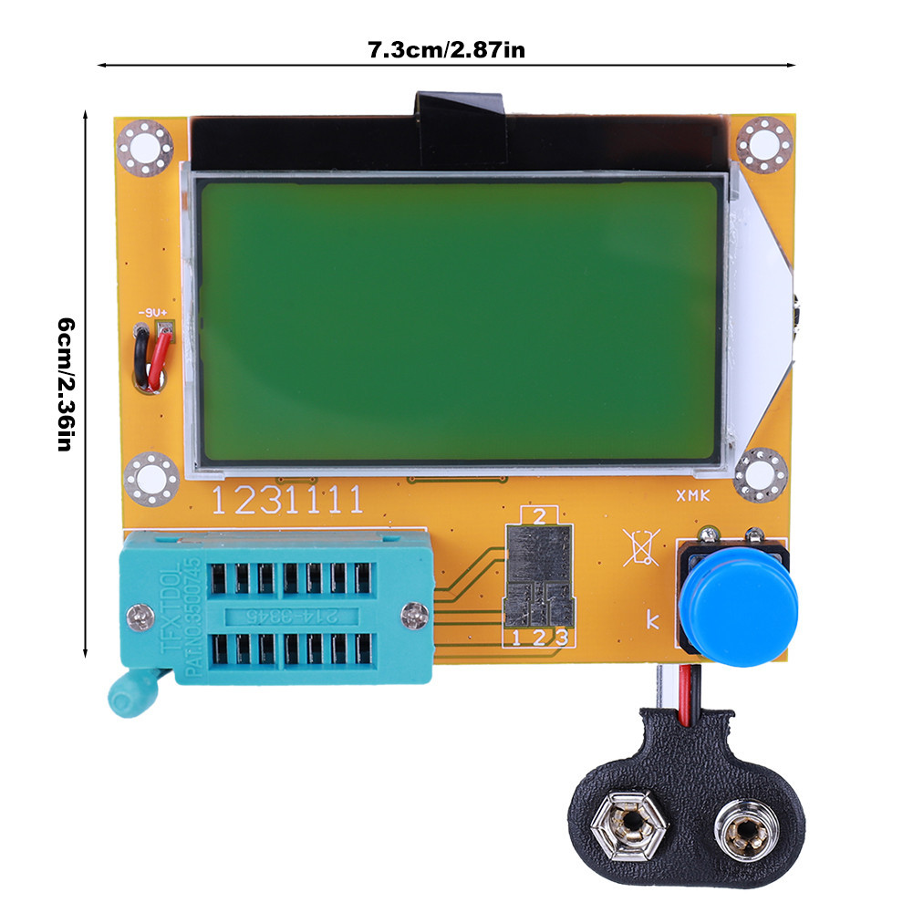 【REM】LCR-T4 Esr เครื่องทดสอบทรานซิสเตอร์ ไดโอด ไตรโอด ตัวเก็บประจุ ตัว ...