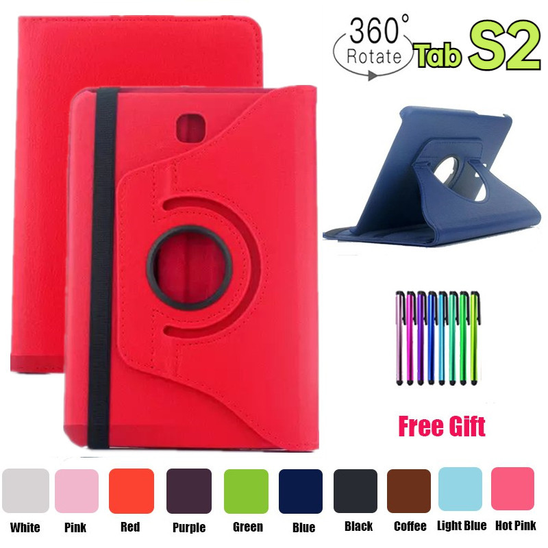 เคสกันกระแทก หมุนได้ 360 องศา พร้อมขาตั้ง สําหรับ Samsung Galaxy Tab S2 8.0 9.7 SM-T710 T713 ...