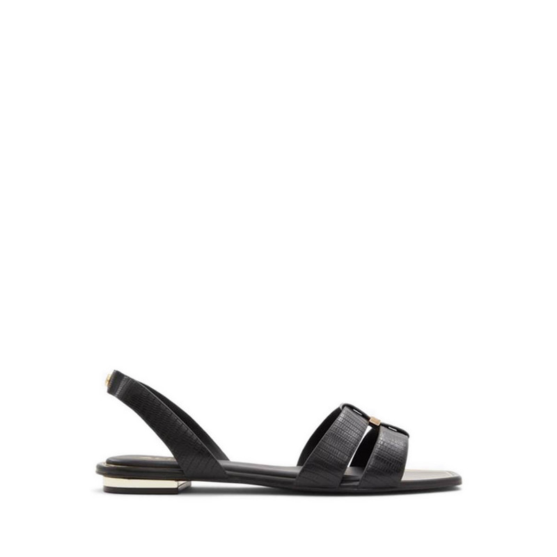 ALDO BALERA FLAT SANDALS - BLACK | Shopee Thailand