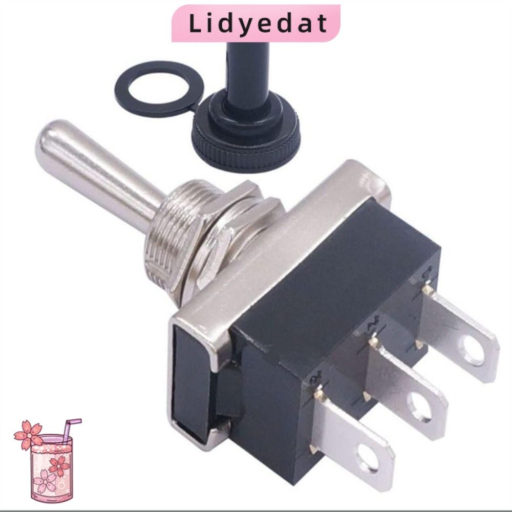 Lidyedat165 Toggle Switch, Switches Parts 3Pin 3 ตําแหน่ง Rocker Switch, ทนทาน ON///ON 12 VDC 25 ...
