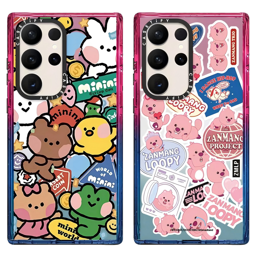 Loopy Minini World สัตว์ Impact Cotton Candy Casetify เคสโทรศัพท์ ...
