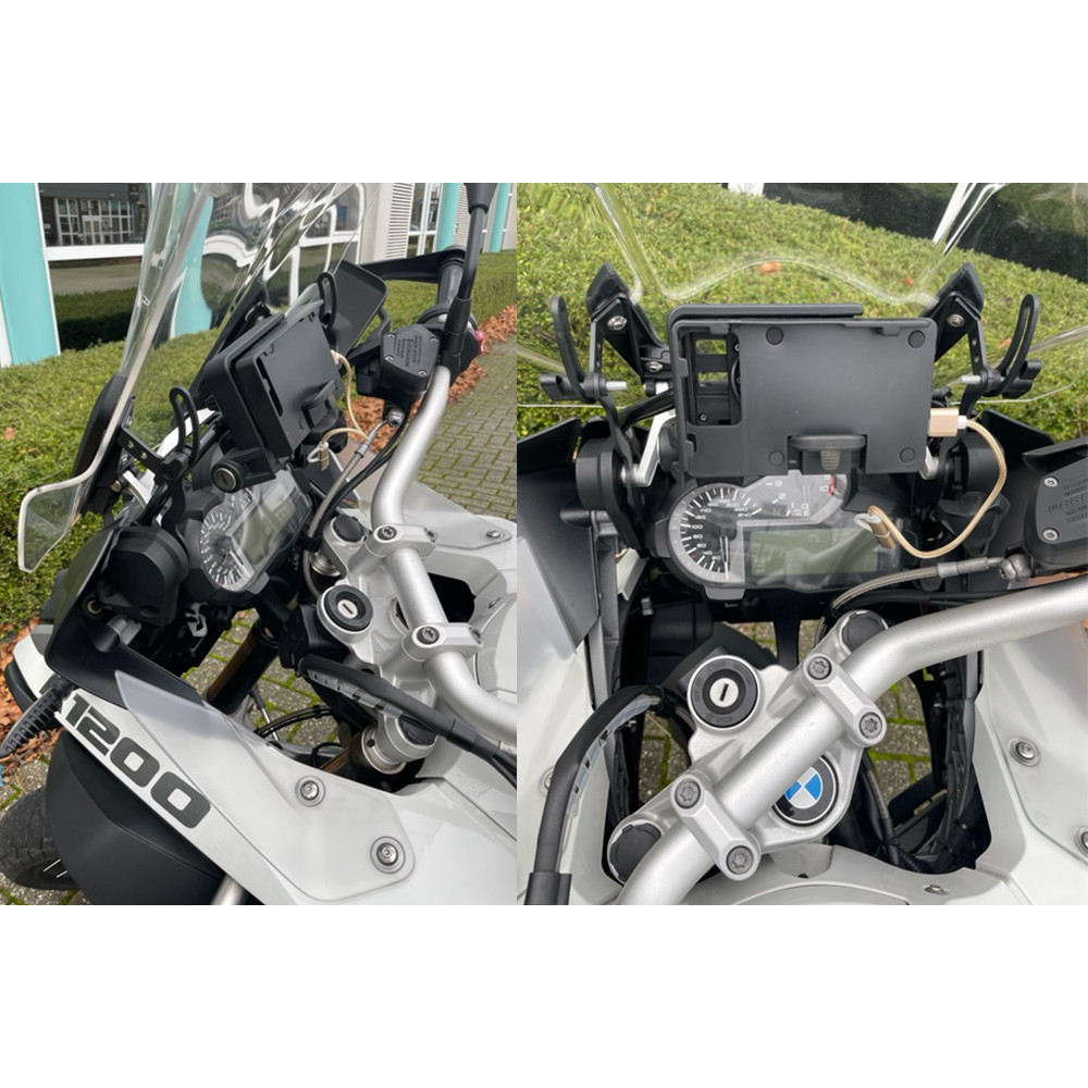 Gs1250 GS1200 ชุดตัวยึดกระจกหน้ารถยนต์ สําหรับ BMW R1200 R1250 GS ADV ...