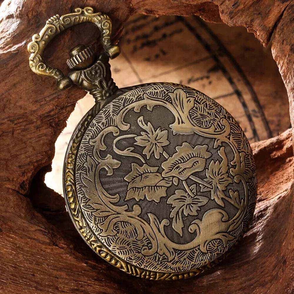 Classic Nostalgic Anime Pocket Watch Marvel Spider-Man Epoxy Flip Retro ...