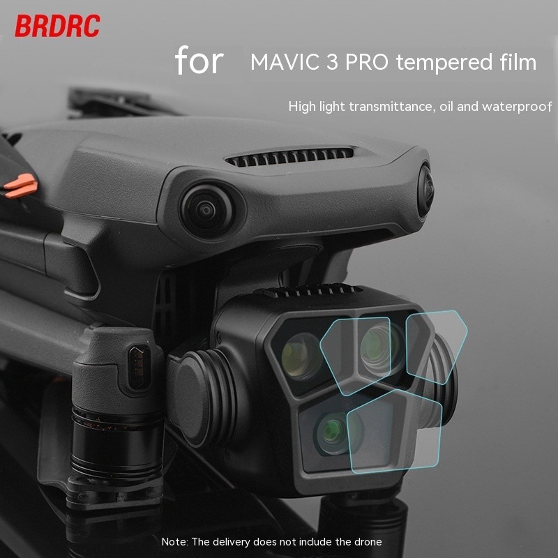 Brdrc ฟิล์มกันรอยเลนส์กล้อง HD กันระเบิด สําหรับ DJI Mavic 3 Pro ...