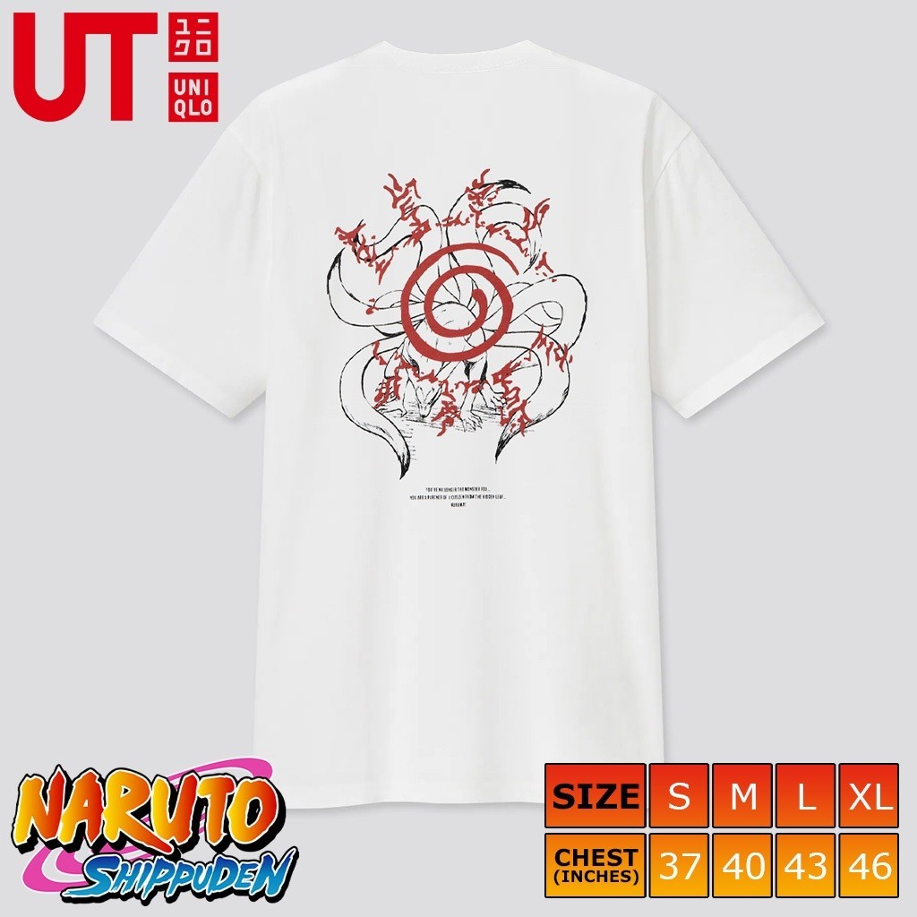 เสื้อยืด Uniqlo UT - Naruto Shippuden | Shopee Thailand