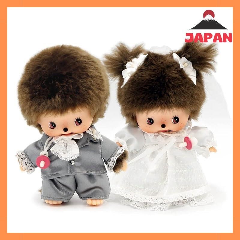 [ส่งตรงจากญี่ปุ่น][แบรนด์ใหม่] ชุดตุ๊กตาเซกิกุจิ Monchichi Baby Chichi ผ้ากํามะหยี่ขนนิ่ม (ความ ...