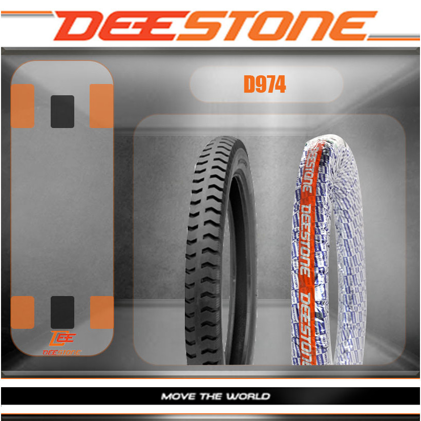 (ยางปีใหม่) DEESTONE (ดีสโตน) D974 (ลายสิบล้อ) ขอบ 16,17,18 | Shopee Thailand