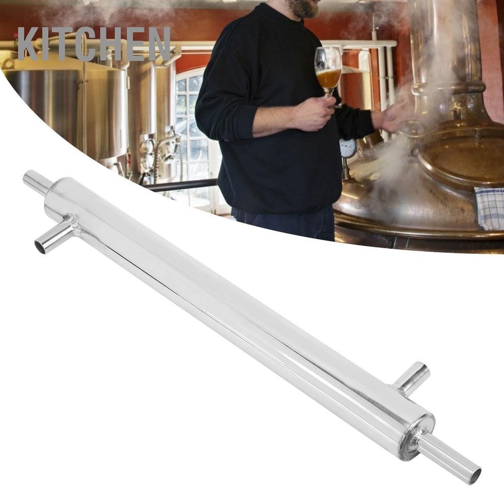 Kitchen Cooler Distiller Condenser สแตนเลสภายนอก Cooling ท่อสำหรับ Home ...