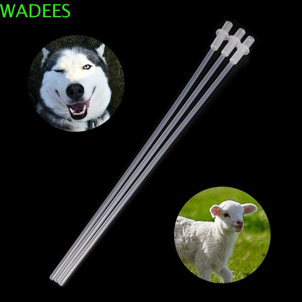 Wadees 10 ชิ้น Canine ประดิษฐ์ Insermination ท่อ, ยืดหยุ่นโปร่งใสแพะแกะ ...