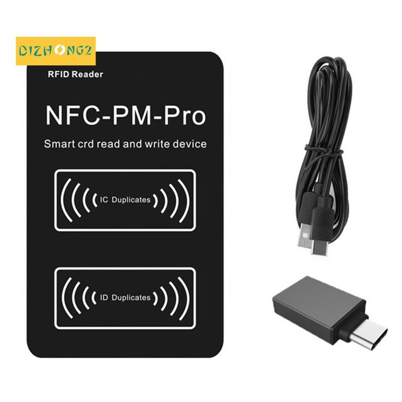 [dizhong2]RFID Smart Chip Reader PM PRO ถอดรหัส NFC Key Copier ID IC Tag Clone 13.56Mhz 125Khz ...