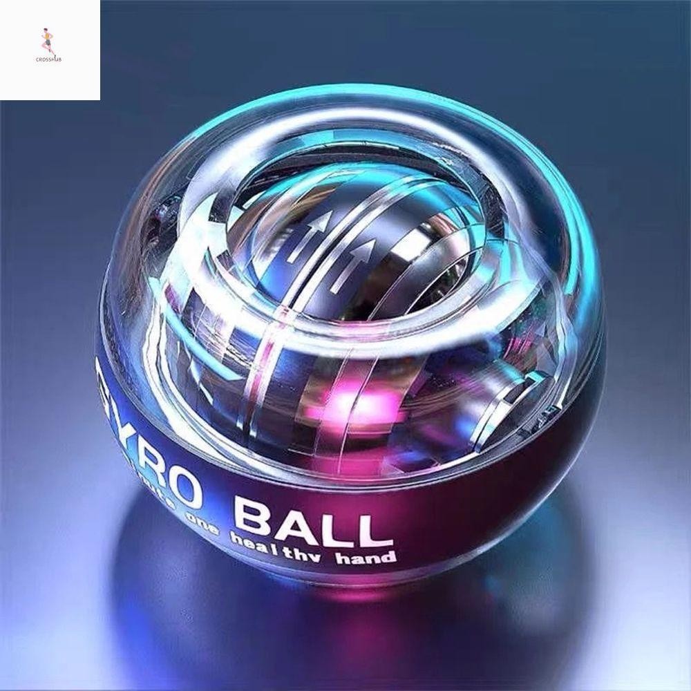 Cross Gyroscopic Powerball Stronger Arm Fingers Autostart Range พร้อมไฟ ...
