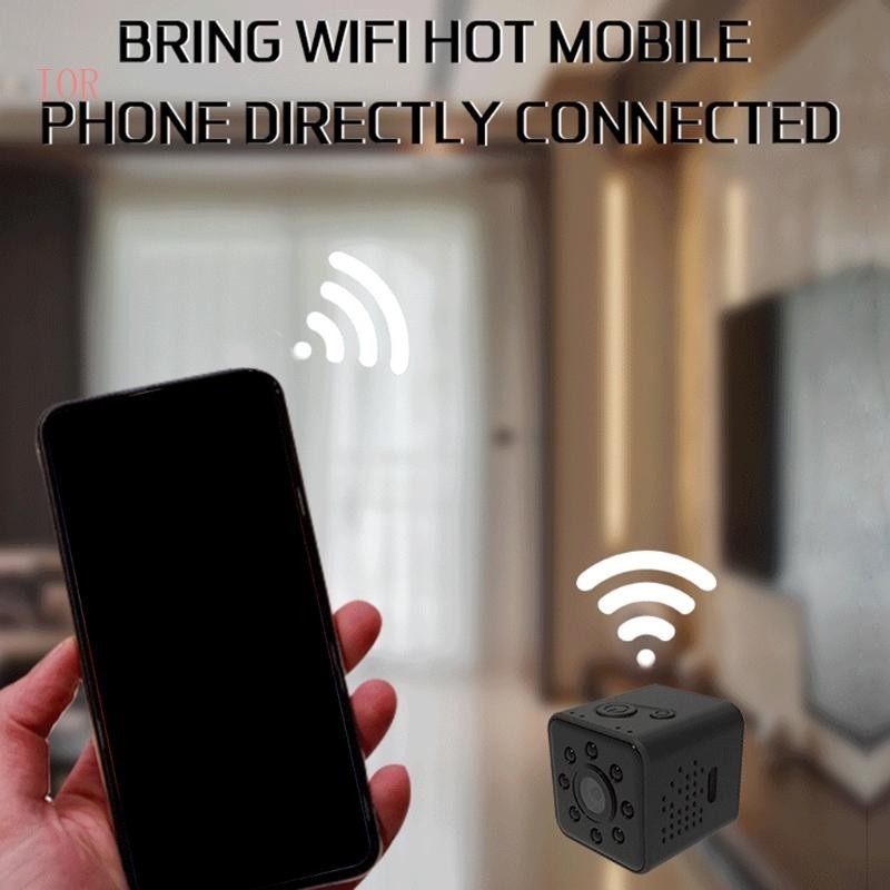 กล้องบันทึกวิดีโอ IOR Mini 1080P SQ13 WiFi 8 IR Night พร้อมตรวจจับการ ...