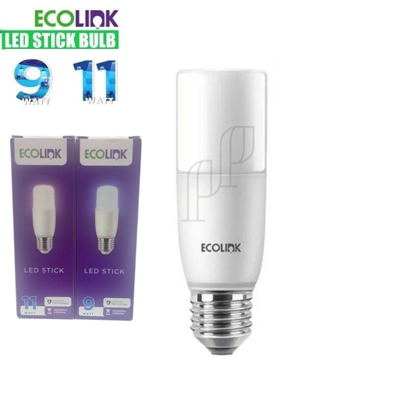 Ecolink หลอดไฟ ทรงแท่ง LED STICK BULB 9W 11W ขั้ว E27 220V แสงขาว6500K ...