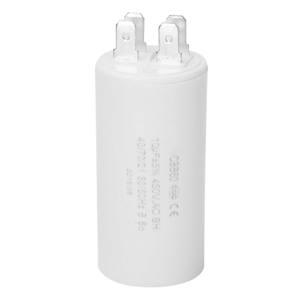 Zxy 450V CBB60 มอเตอร์ Run Capacitor 8/10UF Spade Terminals ฟิล์มโพรพิ ...