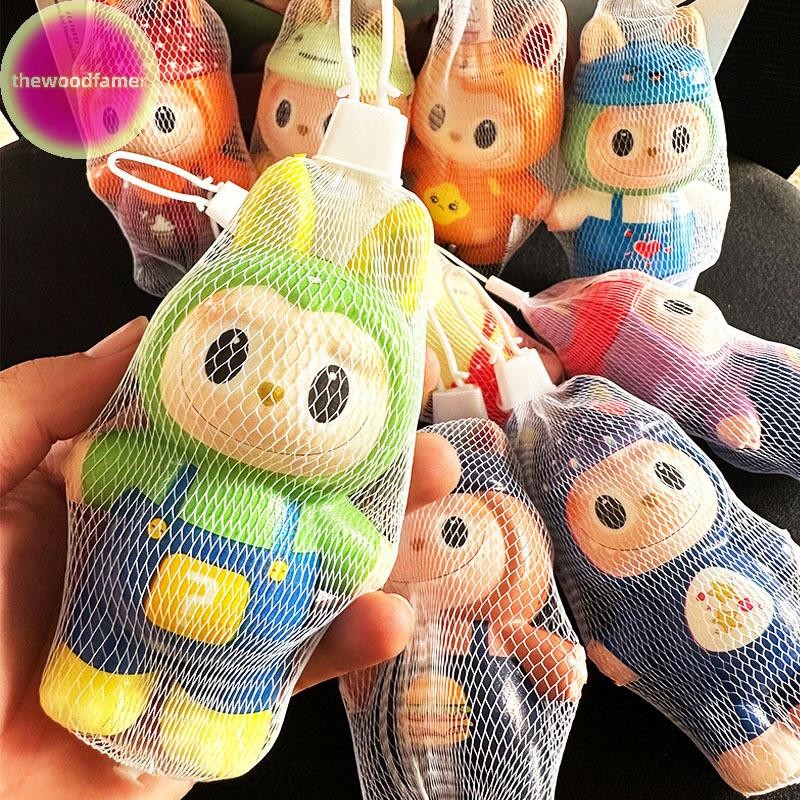 Well Labubu ความเครียดบรรเทาของเล่นน่ารักการ์ตูนช้า Rebound Vent ตุ๊กตา ...