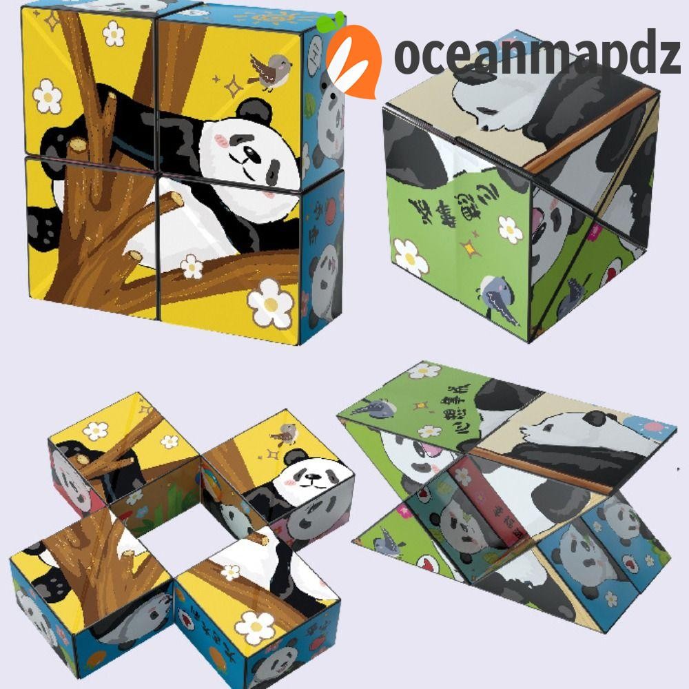 Oceanmapdz พับ Infinite Magic Cube, Anti-ความวิตกกังวล Mini 3D เปลี่ยน ...