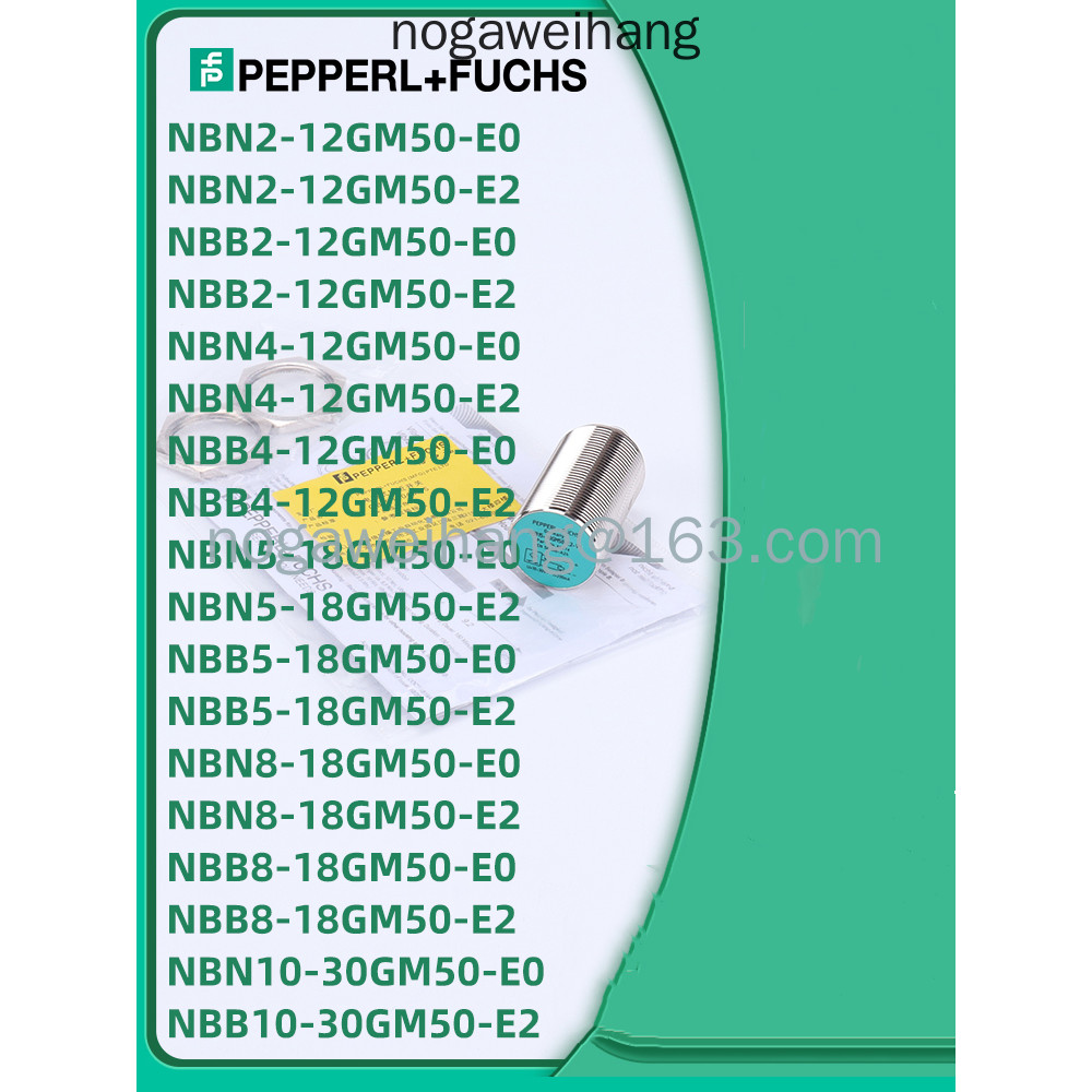 สวิตช์พร็อกซิมิตี้ Pepperl Fuchs Nbn4 12gm50 E2 Nbb5 Nbb2 Nbn8 18gm50