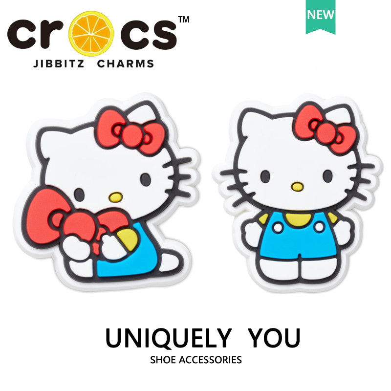 JIBBITZ cross charms ตัวติดรองเท้า Hello Kitty 2025 ตัวติดรองเท้า cross ...