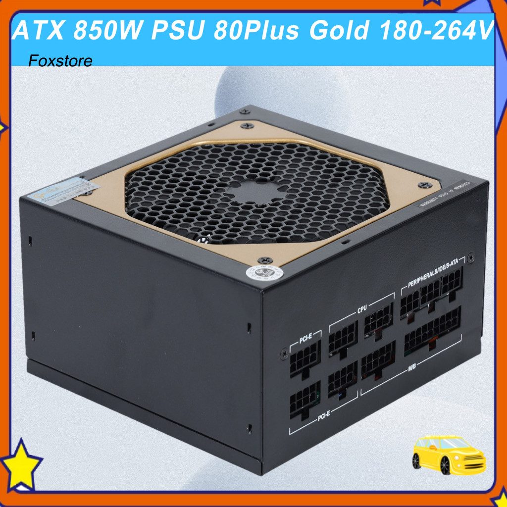 Fox พาวเวอร์ซัพพลาย 180-264v 850w ประสิทธิภาพสูง สําหรับ Cpu Gpu 80 ...