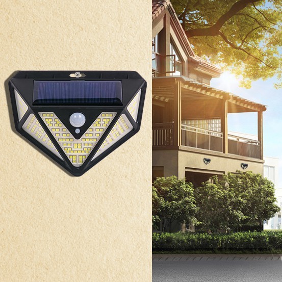 THAIRSO ไฟติดผนัง solar 166LEDไฟหร ไฟโซล่าเซลล์ โซล่าเซลล์ solar light solar cell หลอดไฟโซล่าเซล ...